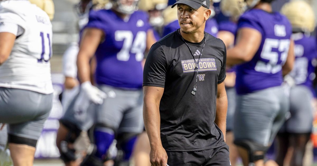 UW Huskies DC Ryan Walters dismisses links to Tennessee: ‘Rumors are ...