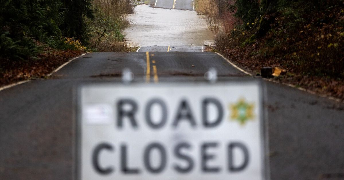 WA floods: Portions of I-90, Highways 2, 18, 20 closed Thursday morning ...