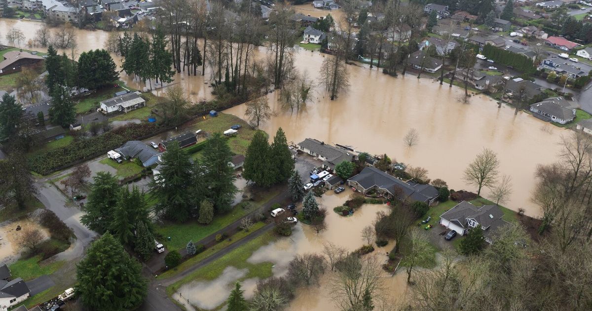 Photos: Rain and flooding in Western WA | The Seattle Times
