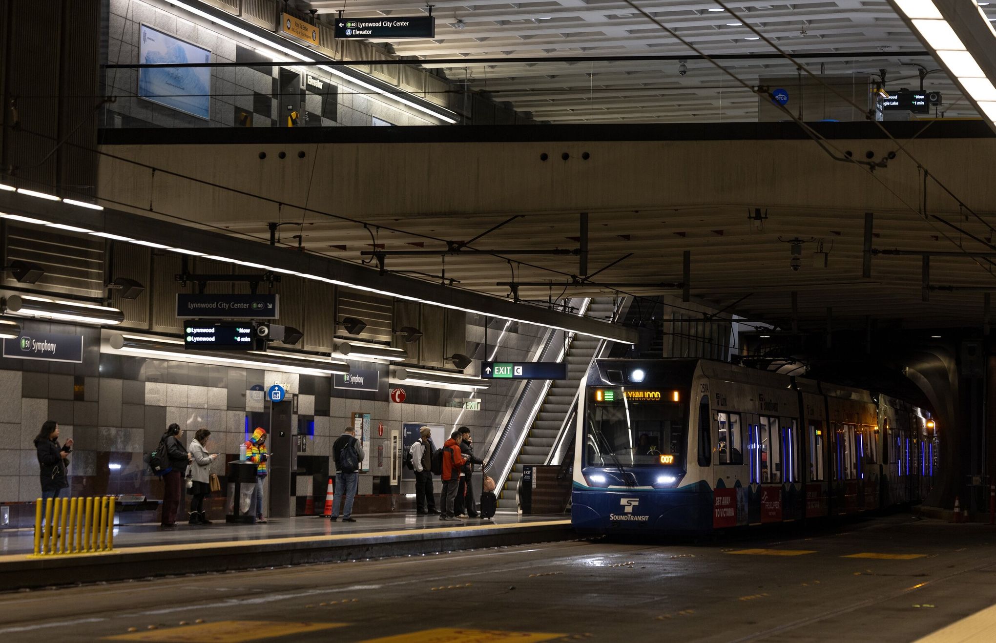 Symphony Station pulses with big-city energy and early digital artworks ...