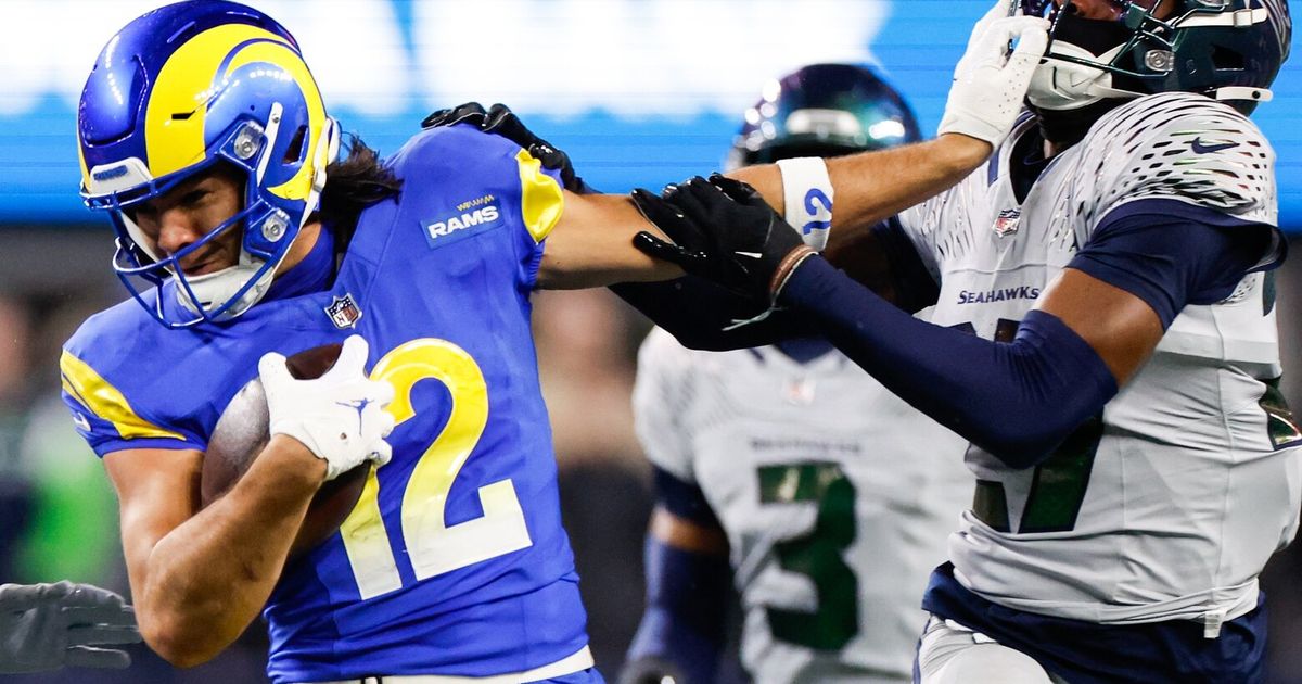 After loss to Seahawks, Puka Nacua doubles down on officiating ...