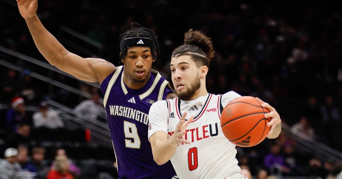 Photos: Washington Huskies take on Seattle Redhawks in men’s basketball ...