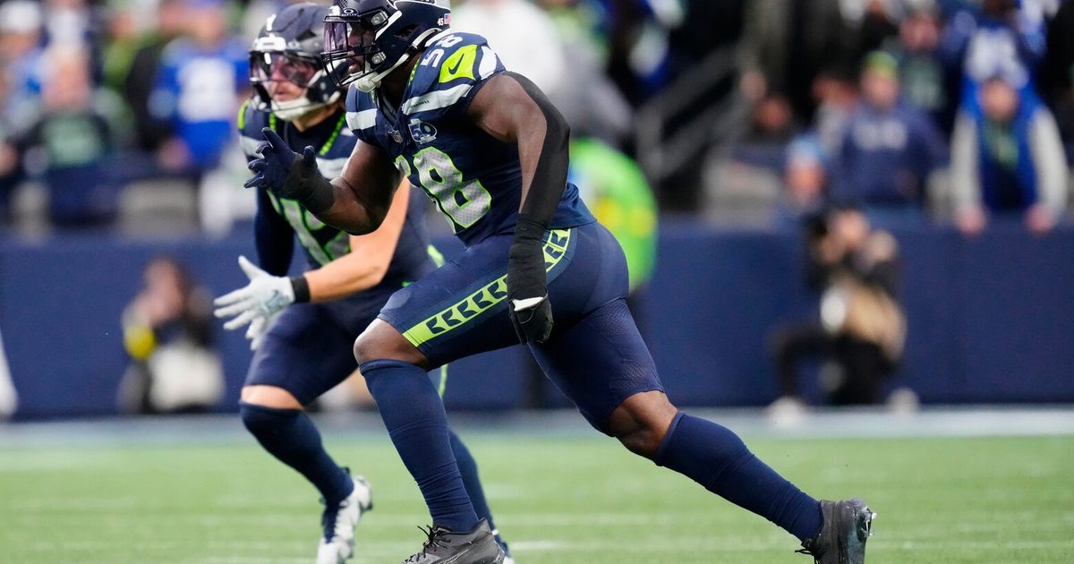 Seahawks’ Mike Macdonald defends suspended LB Derick Hall | Notebook ...