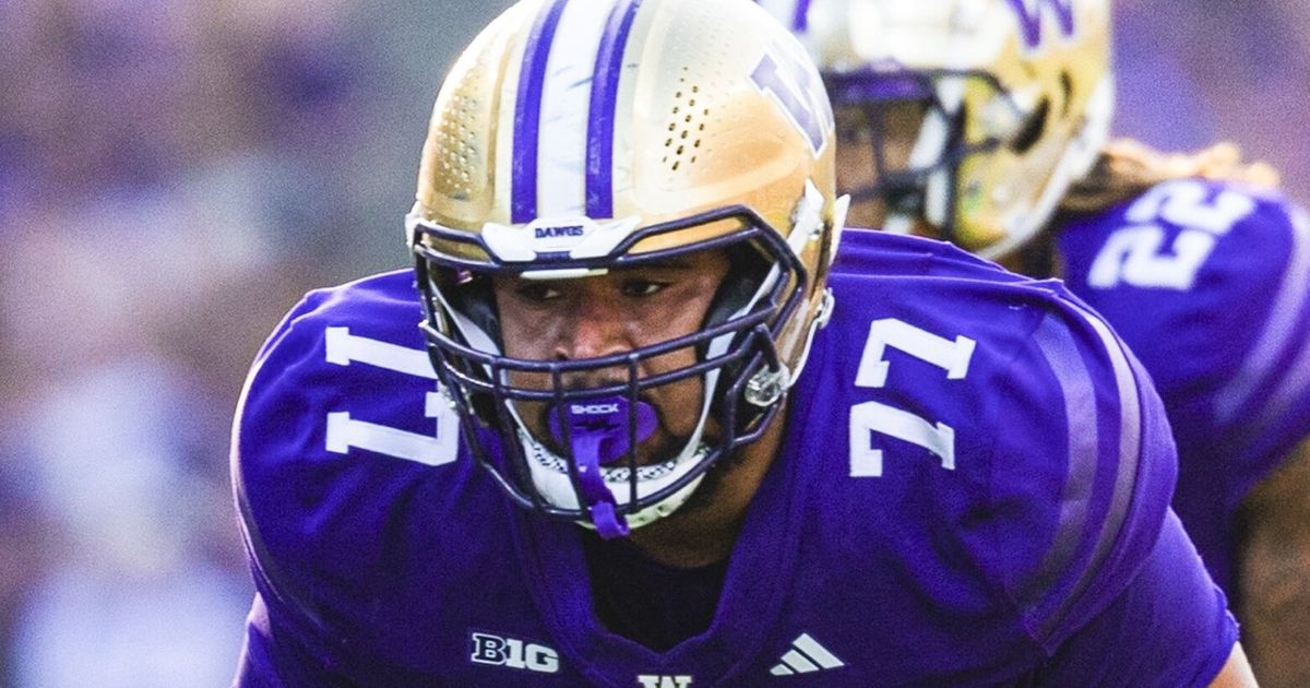 Washington Huskies’ offensive lineman Maximus McCree enters transfer ...