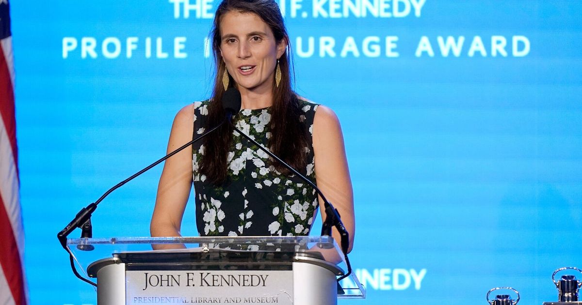 To the world, she was a Kennedy. To me, she was a rookie ready to work ...