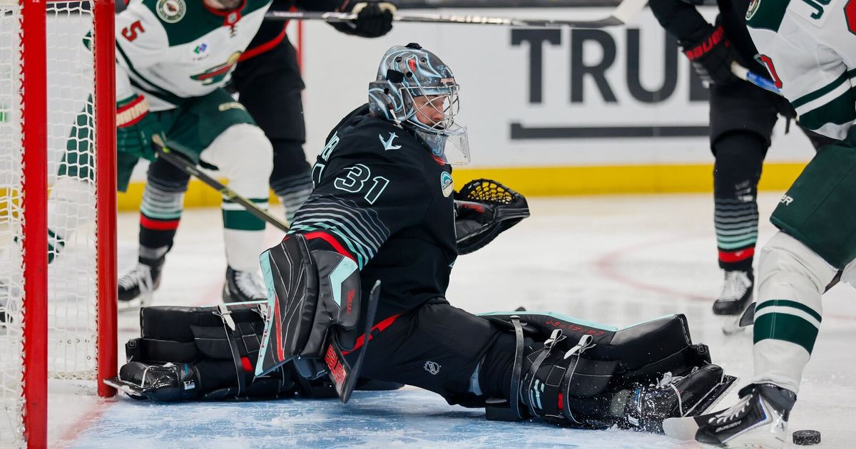 Philipp Grubauer proving Kraken were right to keep him another season ...