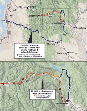 Stevens Pass pledges to open this ski season despite Highway 2 closure ...
