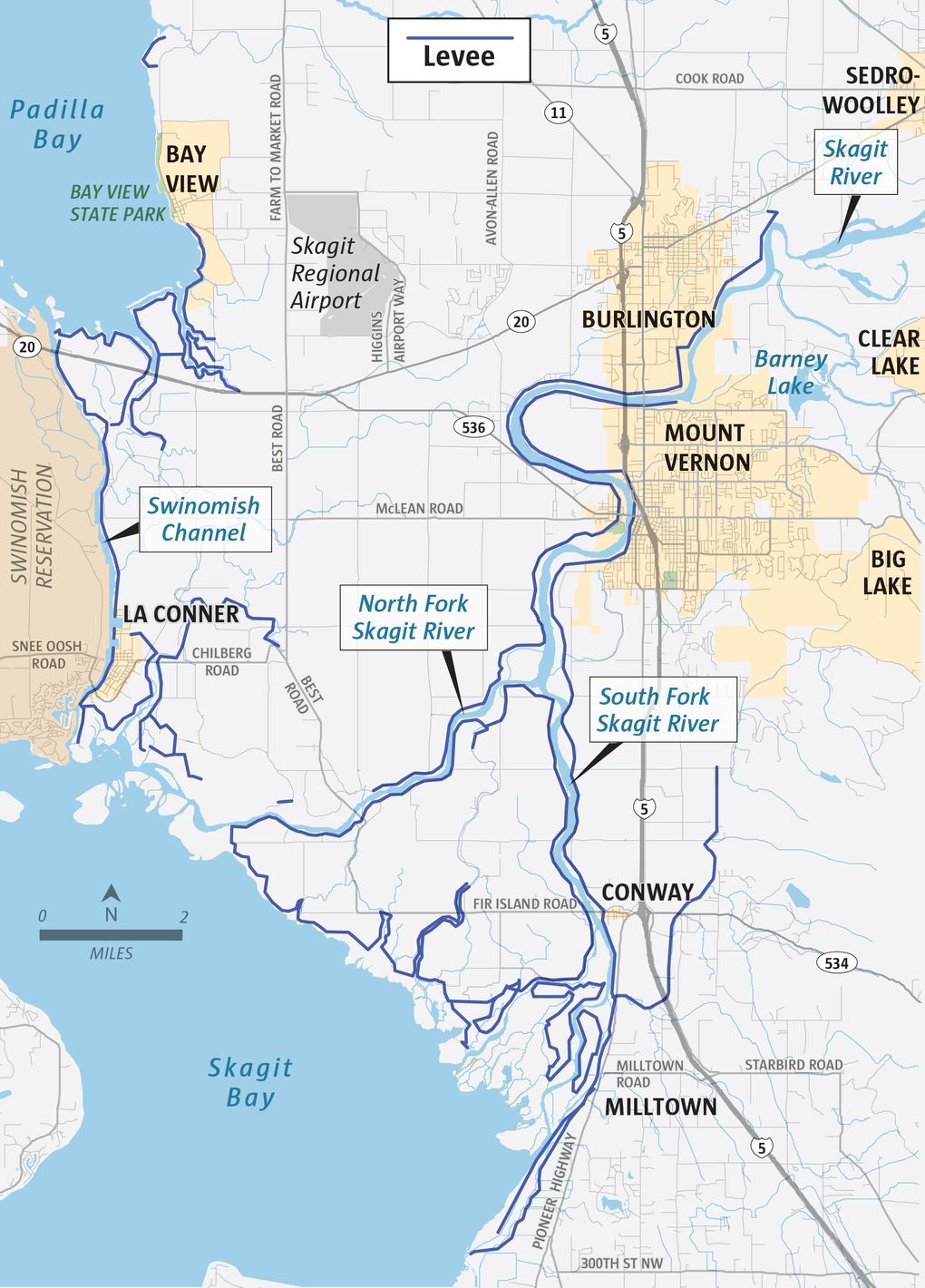 Authorities keep eye on levees as Skagit River nears crest | The ...