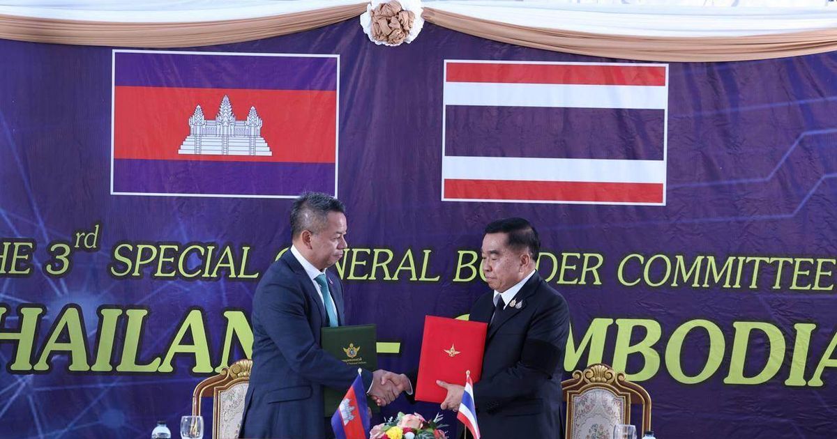 Thailand and Cambodia sign a new ceasefire agreement to end border ...