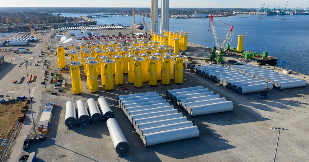 Virginia offshore wind developer sues over Trump administration order ...