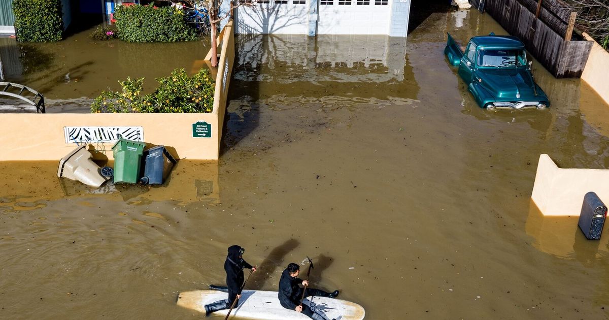 Rain continues in parts of California reeling from flooding and high ...