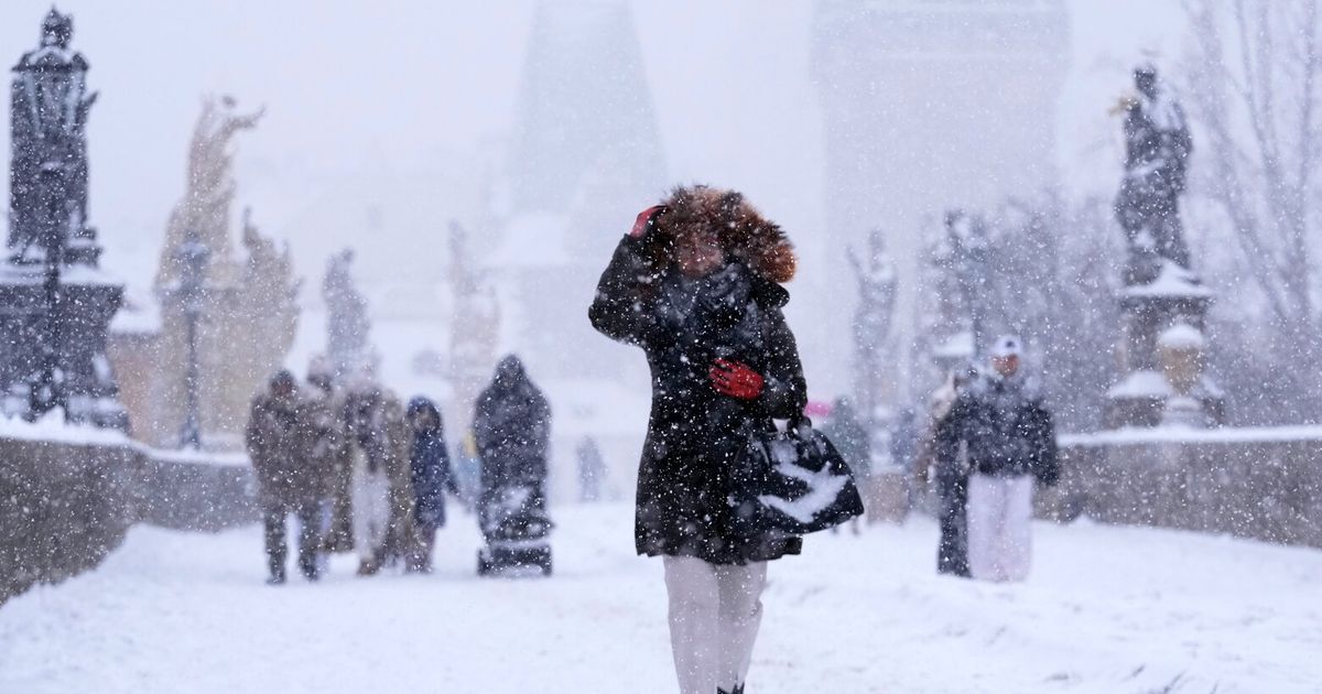 Winter storm slams UK and France as cold snap spreads across Europe ...