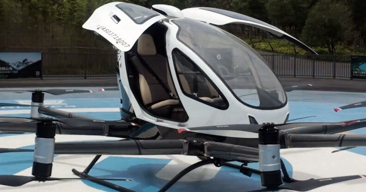 Flying taxis? China has them. And drone lunch deliveries, too | The ...