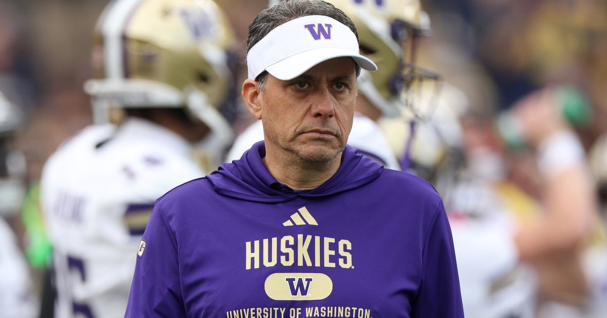 UW coach Jedd Fisch, QB Demond Williams Jr. begin work to ‘mend any ...