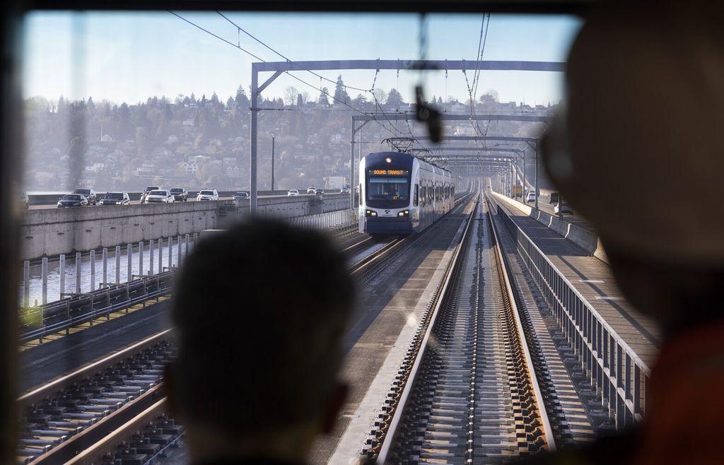 When will light rail service start between Bellevue and Seattle? | The ...