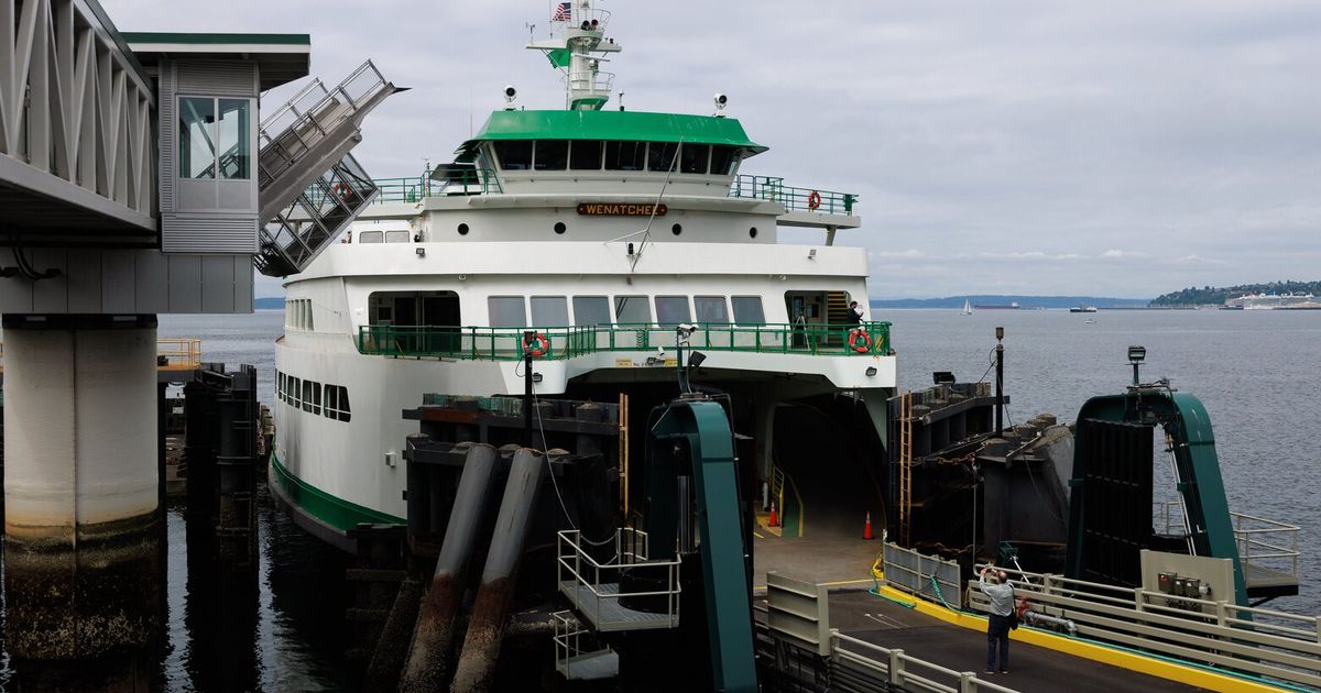 WA ferries brace for Seahawks crush as a big boat remains out | The ...