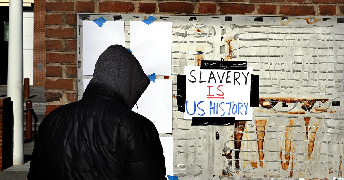 Sharpie, colored paper and sandwich boards become resistance art at the ...