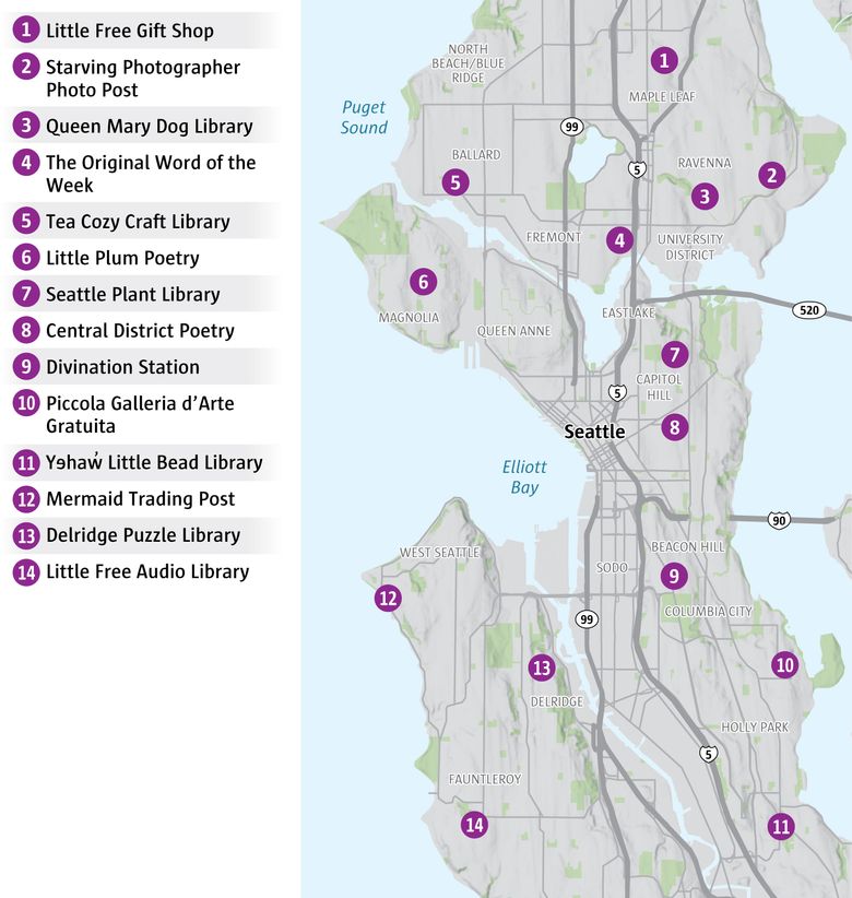 14 Little Free Libraries in Seattle to visit in 2026 | The Seattle Times