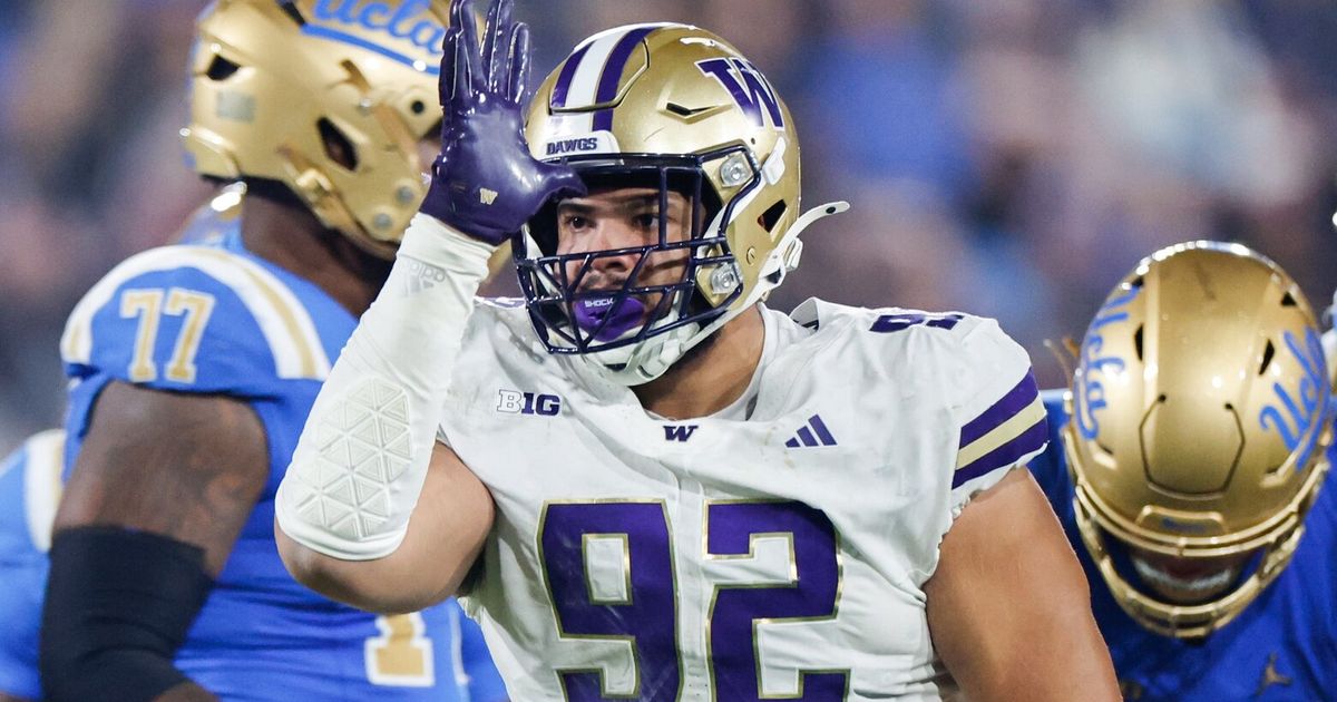 UW Huskies lose defensive lineman Bryce Butler to Texas Tech | The ...