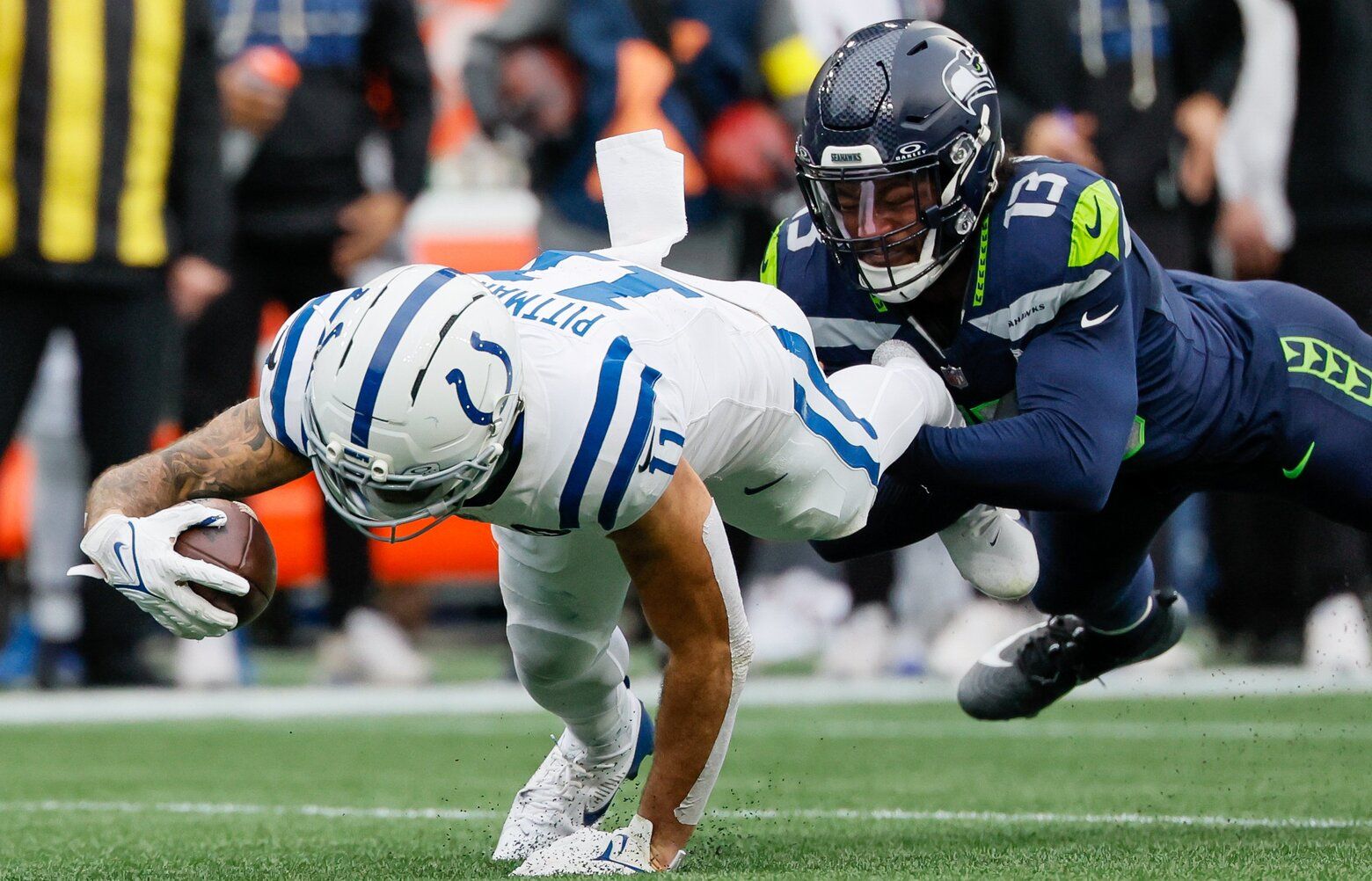 Seahawks guard Grey Zabel is rookie but no stranger to playoff games ...