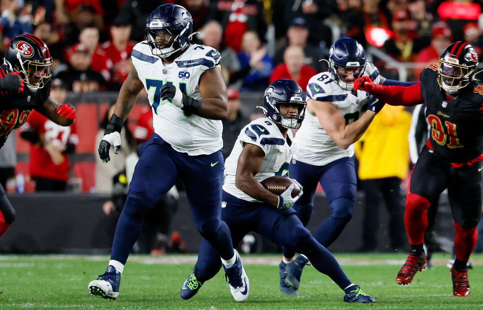 Who Seahawks will turn to at running back behind Kenneth Walker III ...