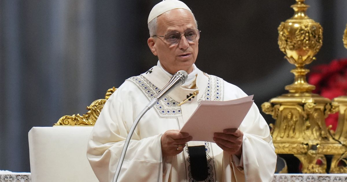 Pope opens 2026 with plea for peace in countries bloodied by war ...