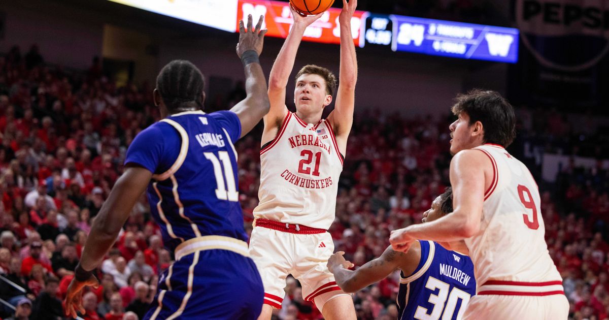No. 7 Nebraska men beat Washington, extend winning streak to 23 | The ...