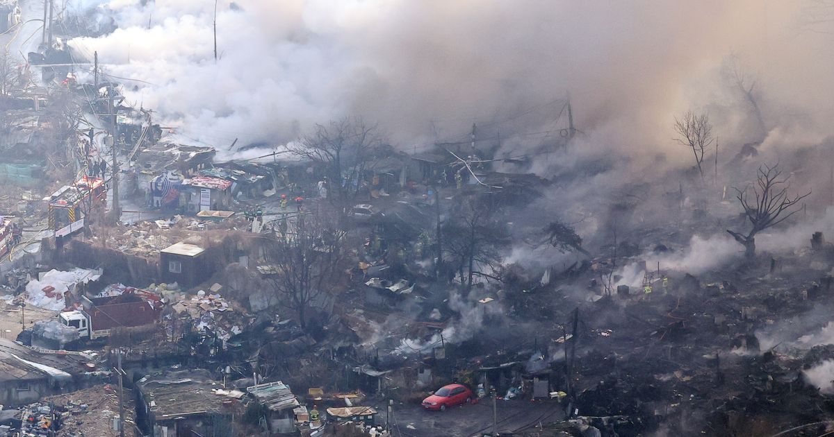 Fire breaks out in Seoul’s last-remaining shanty town | The Seattle Times