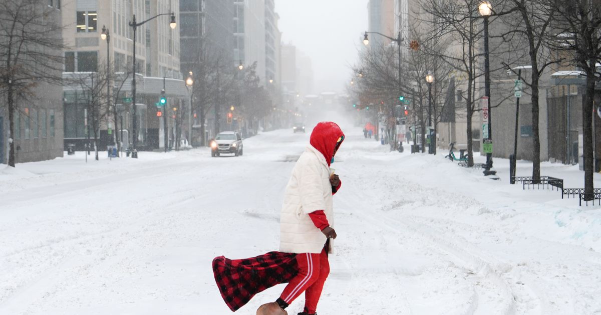 Winter storm across the US in photos | The Seattle Times