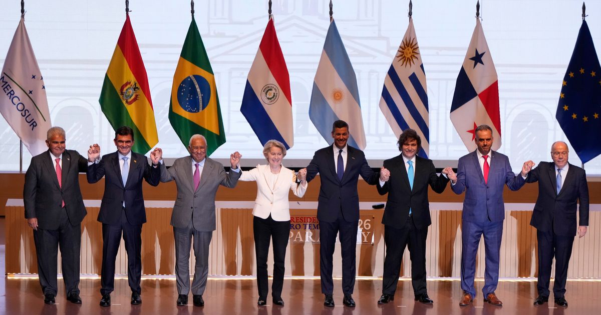 European Union and Mercosur bloc of South American nations sign ...
