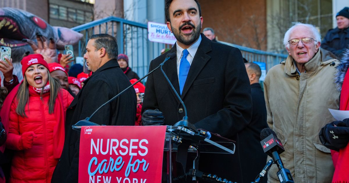 NYC Mayor Zohran Mamdani and US Sen. Bernie Sanders rally with nurses ...