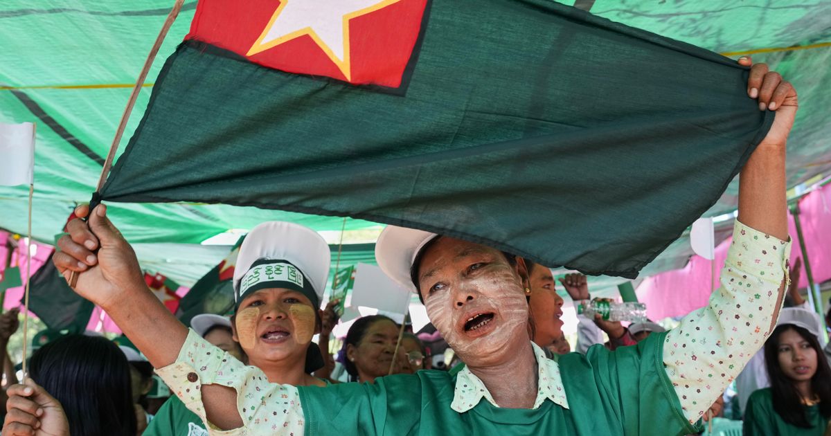 Myanmar military-backed party extends lead ahead of final election ...