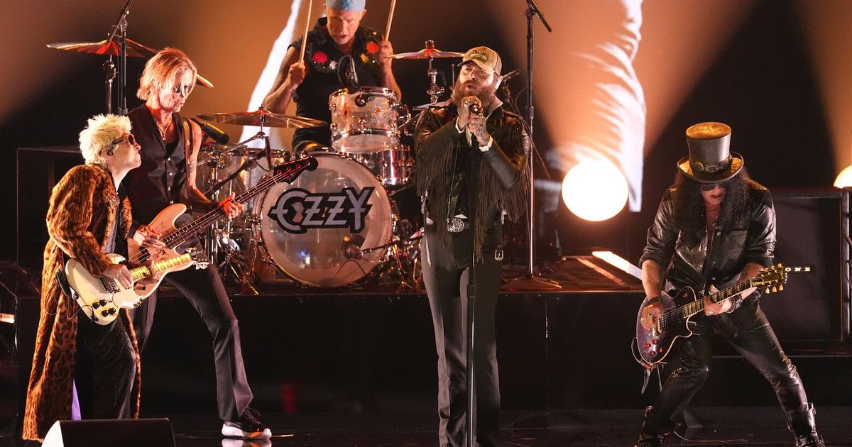 Grammys 2026: Seattle rock star salutes Ozzy Osbourne with fiery ...