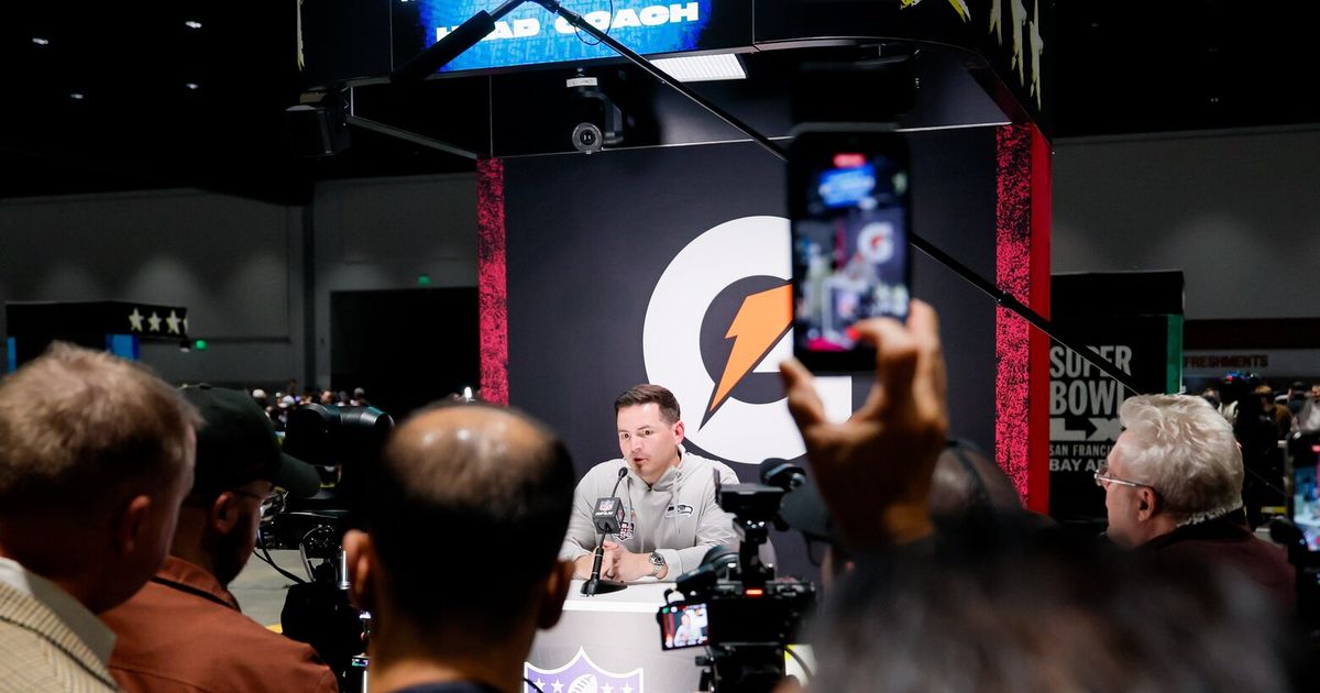 What Seattle Seahawks coach Mike Macdonald said on ‘Jimmy Kimmel Live ...