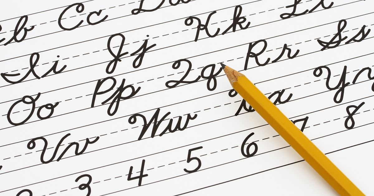Pennsylvania mandates cursive writing instruction in schools | The ...