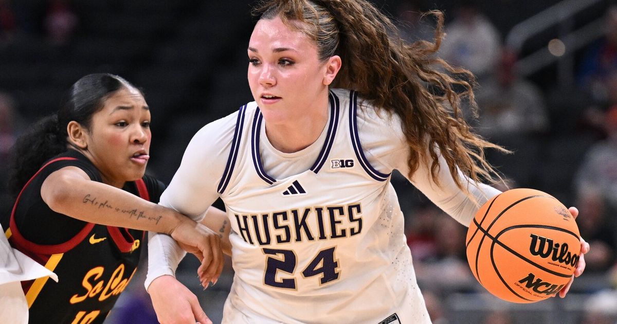 Elle Ladine, UW women throttle USC to reach first Big Ten quarterfinals ...