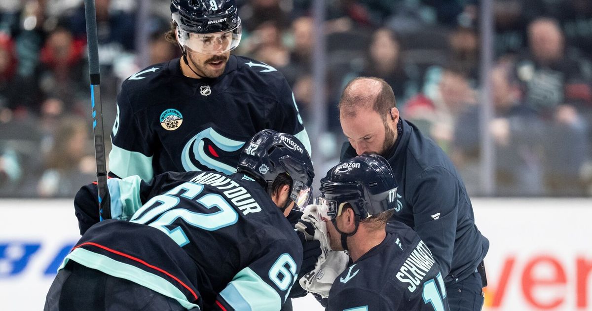 Seattle Kraken’s Jaden Schwartz ‘on road to recovery’ after scary ...