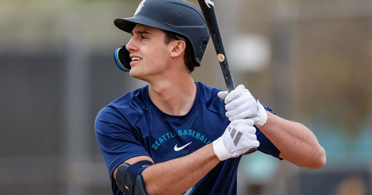 Mariners hang 20 runs on Guardians in Cactus League win | The Seattle Times