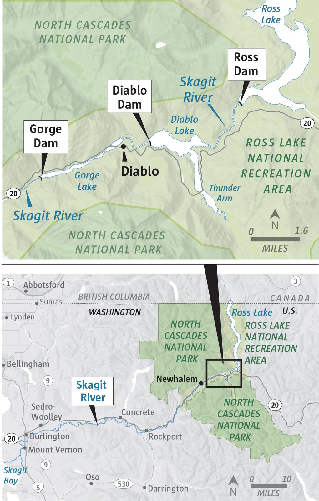 Seattle City Light proposes $4 billion for Skagit River hydropower dams ...