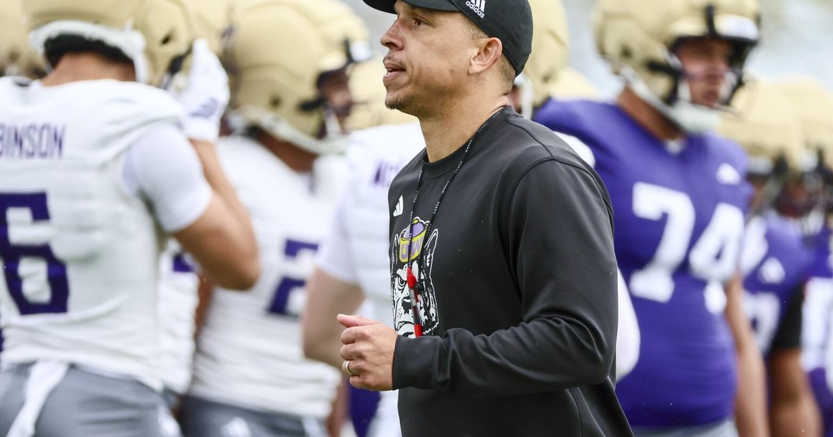 UW Huskies spring football: Ryan Walters gets back to work with defense ...