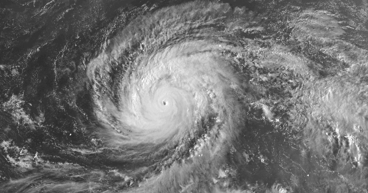 Monster typhoon in the Pacific Ocean is bearing down on group of remote ...