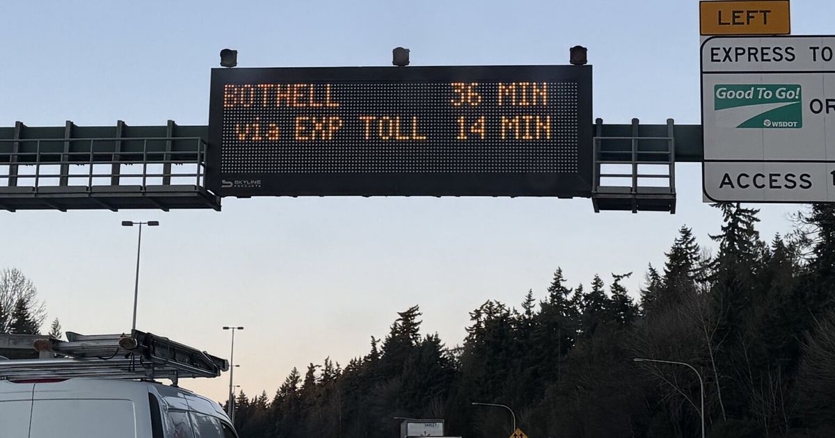 I-405 surge pricing is solving the wrong problem | The Seattle Times