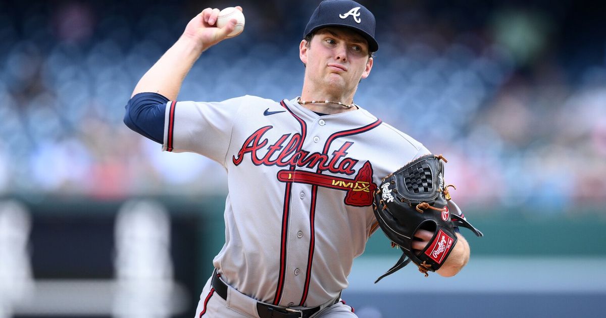 Braves’ JR Ritchie rebounds from 1st pitch home run to win major league ...