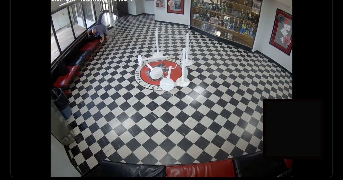 Dramatic video shows Oklahoma high school principal tackle, disarm ...