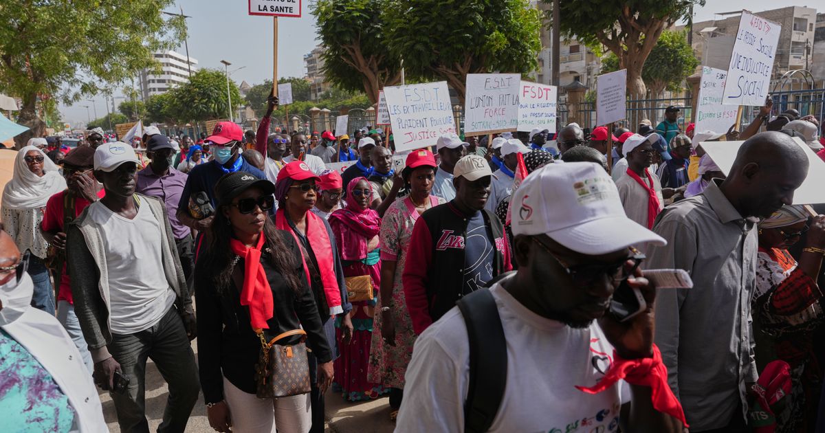 Hundreds march in Senegal’s capital over broken government promises and ...