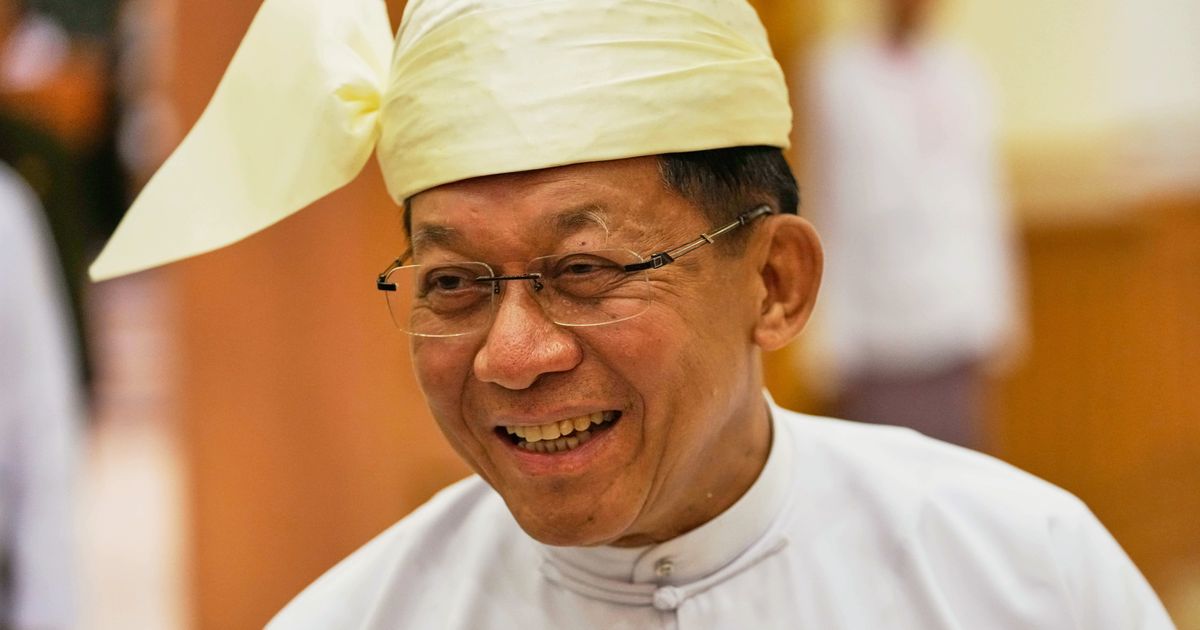 The head of Myanmar’s army-backed government proposes new peace talks ...