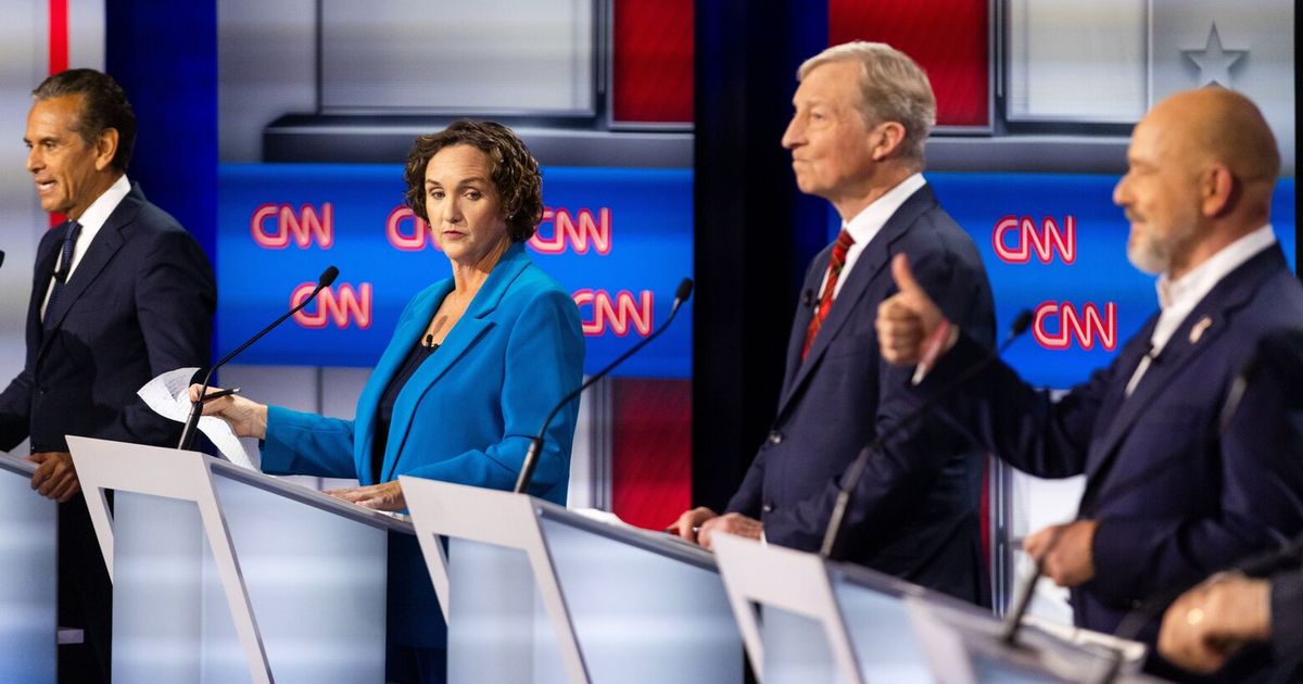 California governor candidates clash on taxes, Trump and healthcare in ...