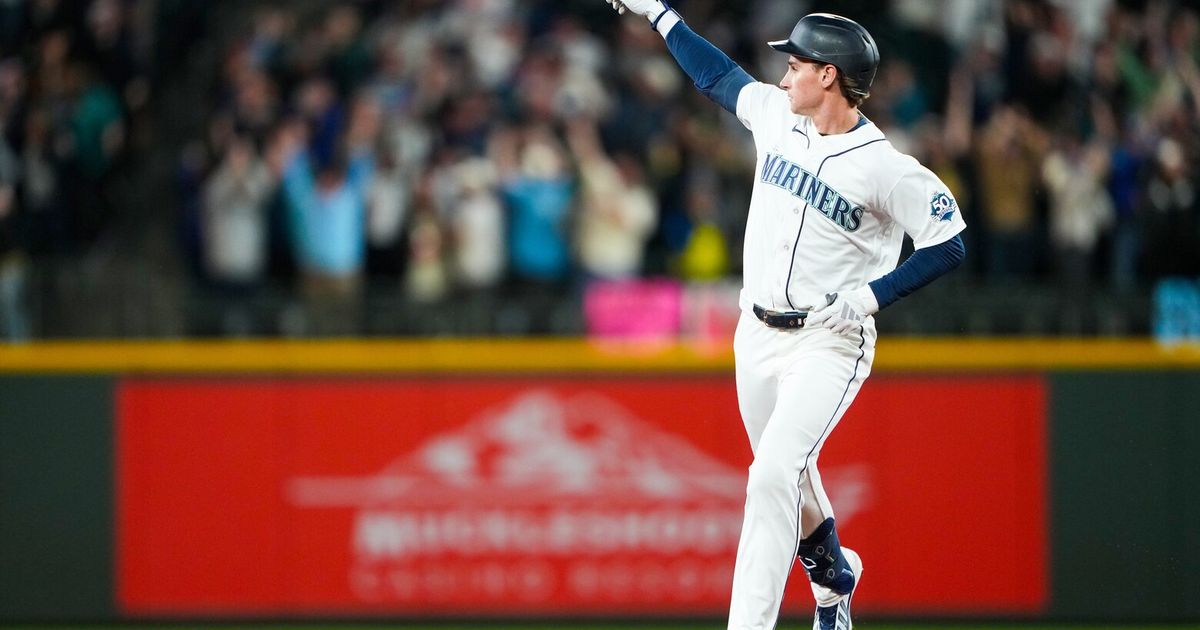 Colt Emerson homers for first MLB hit as Seattle Mariners beat White ...