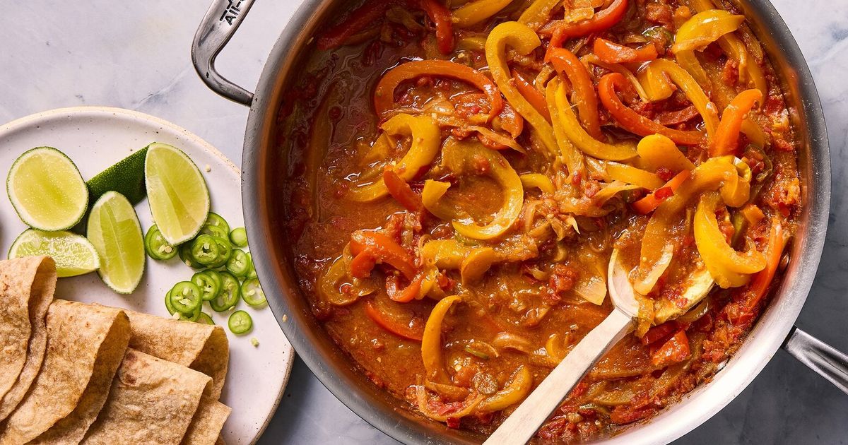 This spicy tomato and pepper curry comes together in less than an hour ...