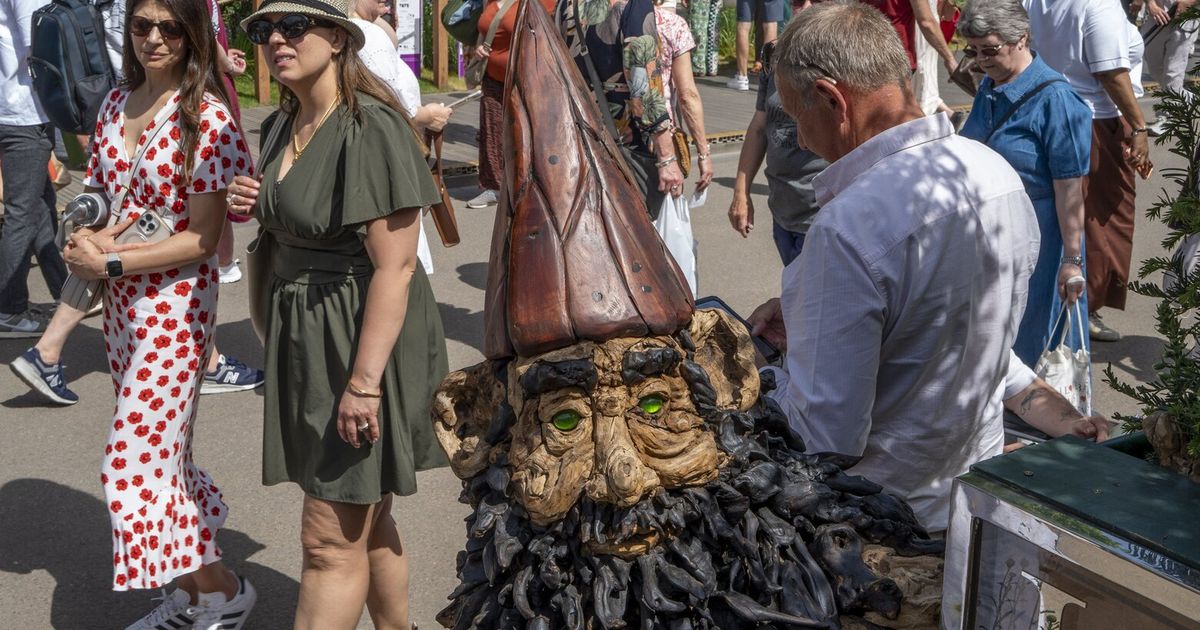 At Chelsea Flower Show, gnome controversy and ‘good British madness ...